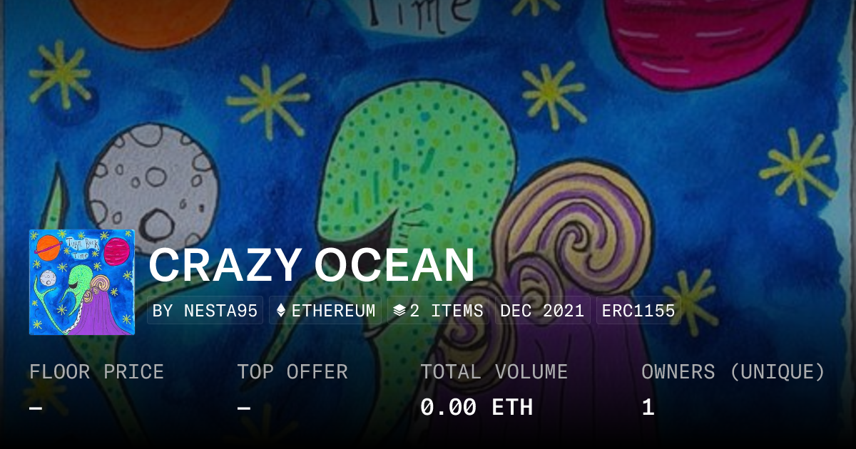 CRAZY OCEAN - Collection | OpenSea