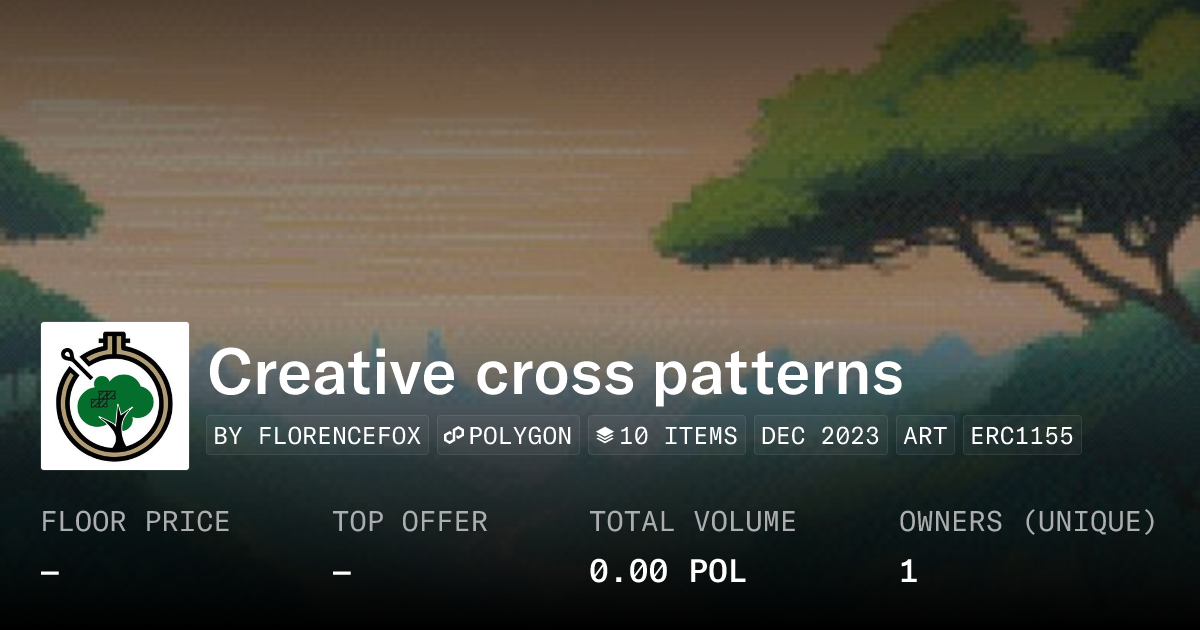 Creative cross patterns - Collection | OpenSea