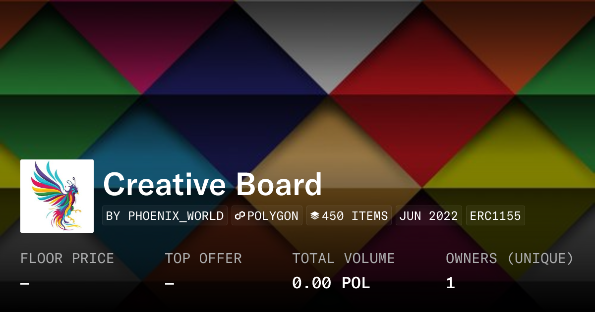 Creative Board - Collection | OpenSea