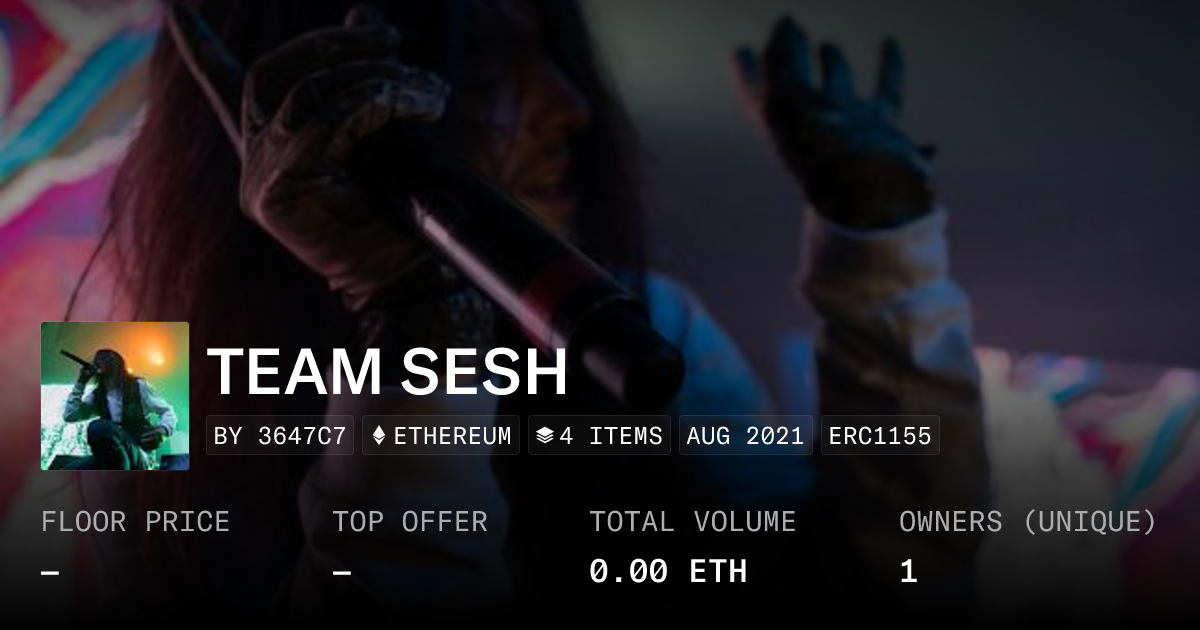 TEAM SESH - Collection | OpenSea