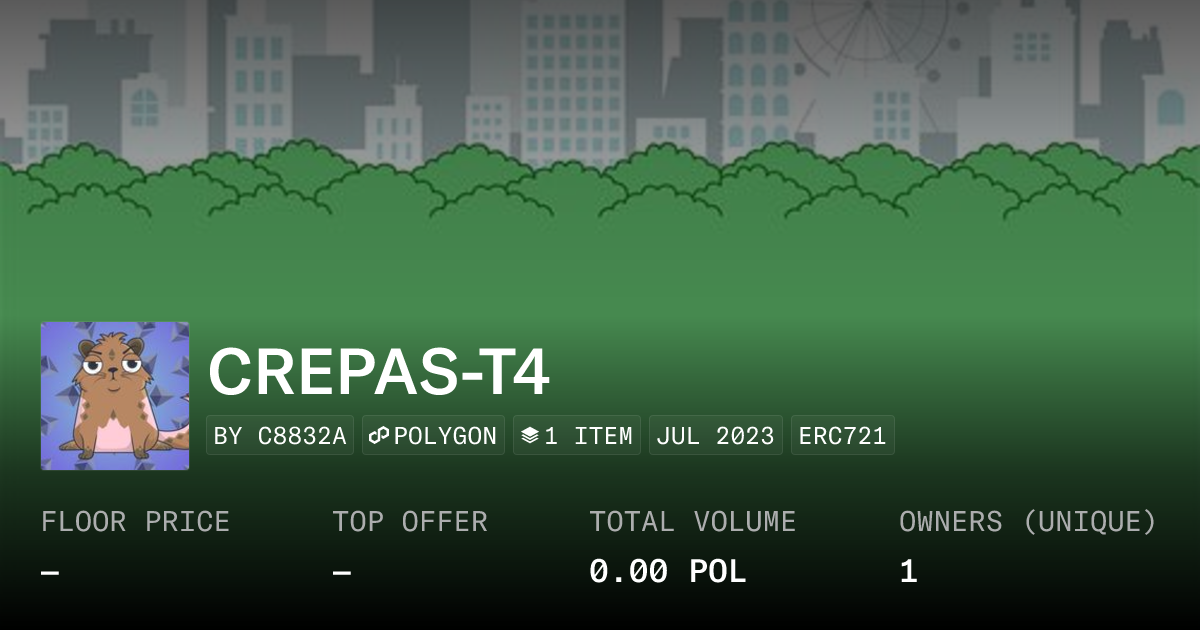 CREPAS-T4 - Collection | OpenSea