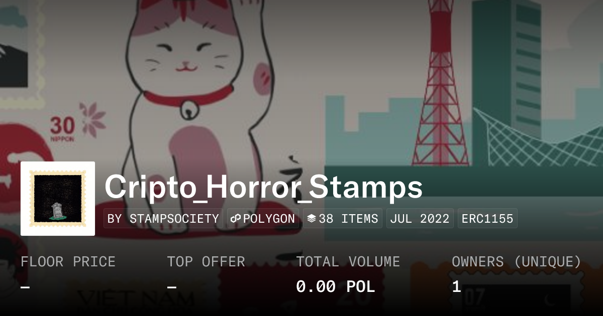 Cripto_Horror_Stamps - Collection | OpenSea
