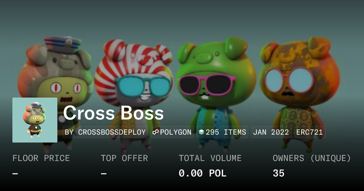 Cross Boss - Collection | OpenSea