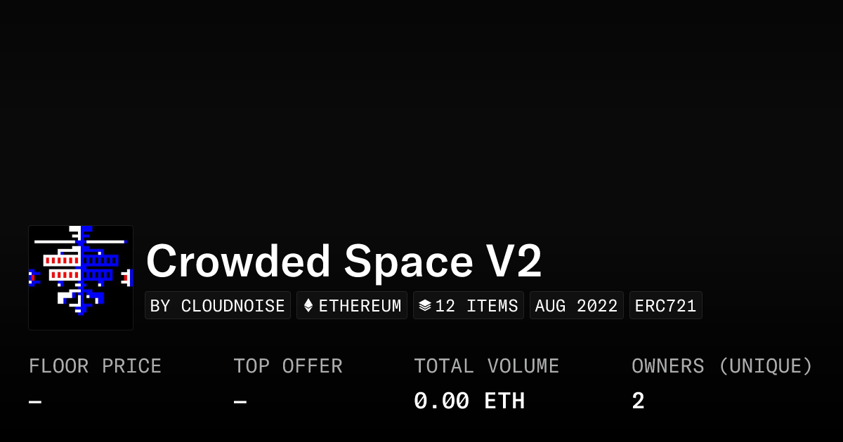 Crowded Space V2 - Collection | OpenSea