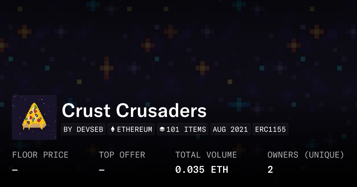 Crust Crusaders - Collection | OpenSea