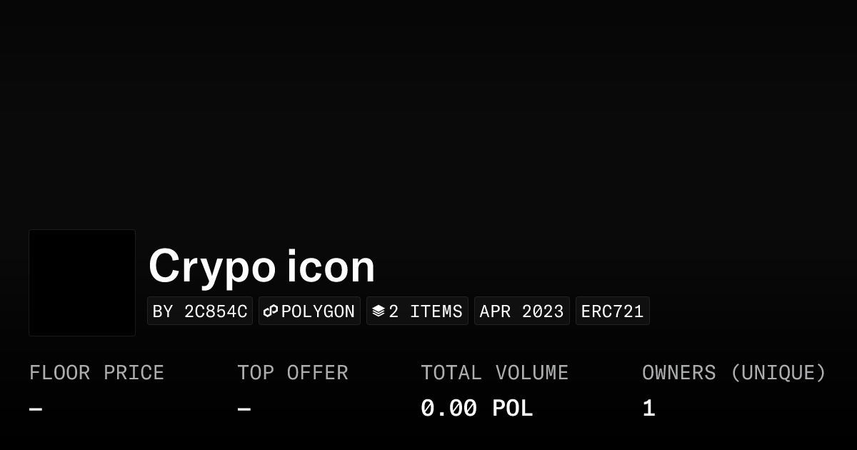 Crypo icon - Collection | OpenSea