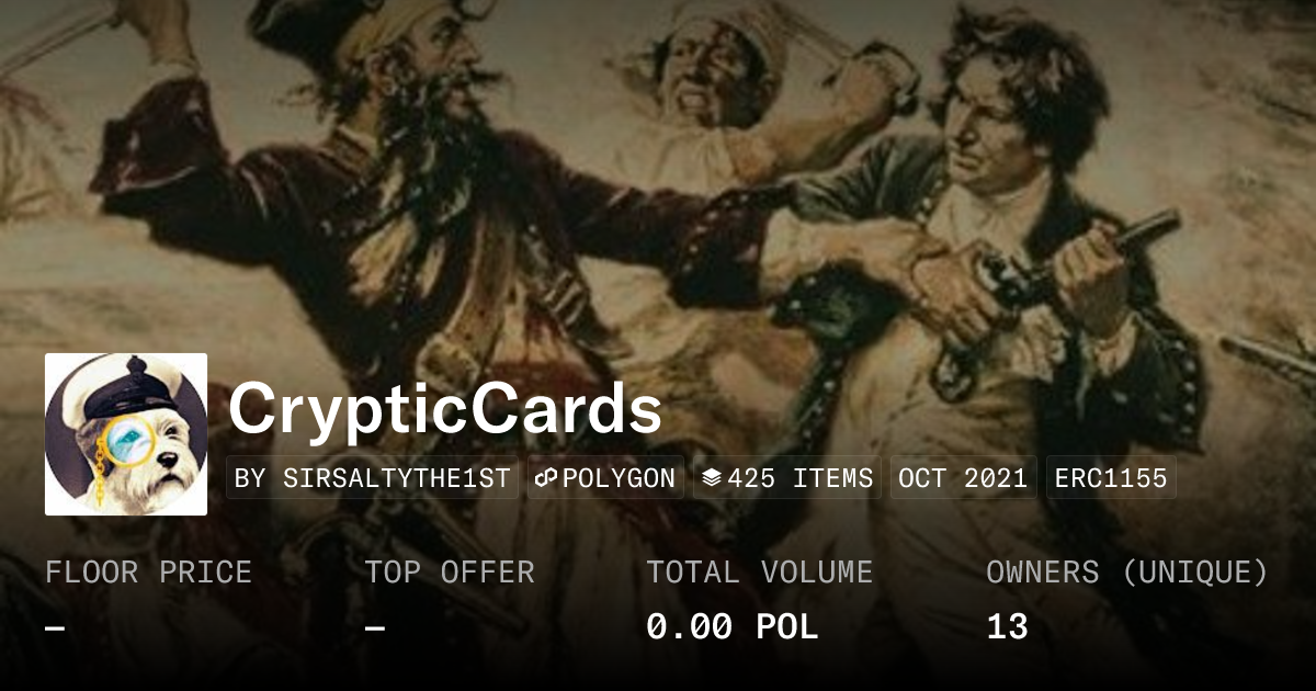 CrypticCards - Collection | OpenSea