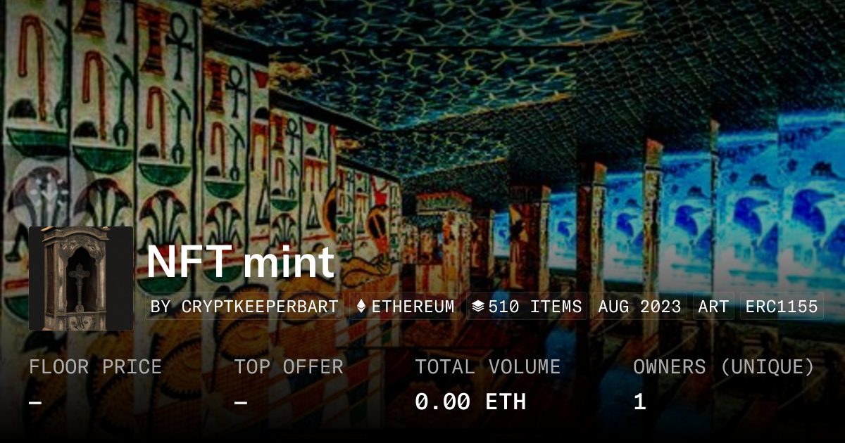 NFT mint - Collection | OpenSea