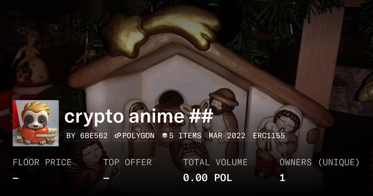 crypto anime ## - Collection | OpenSea