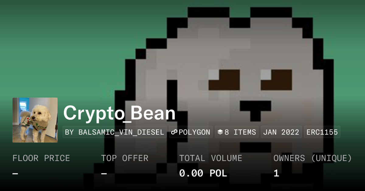 Crypto_Bean - Collection | OpenSea