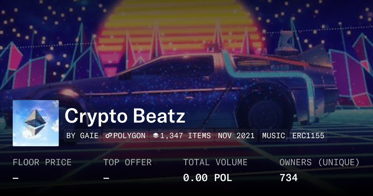 Crypto Beatz - Collection | OpenSea