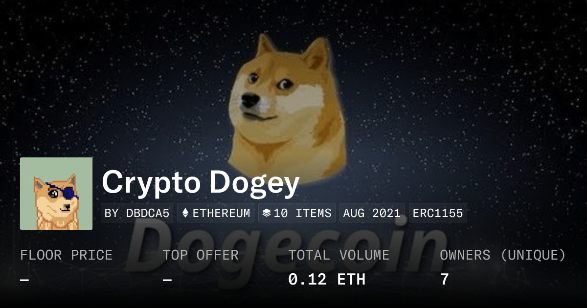 Crypto Dogey - Collection | OpenSea