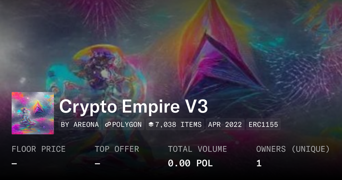 Crypto Empire V3 - Collection | OpenSea