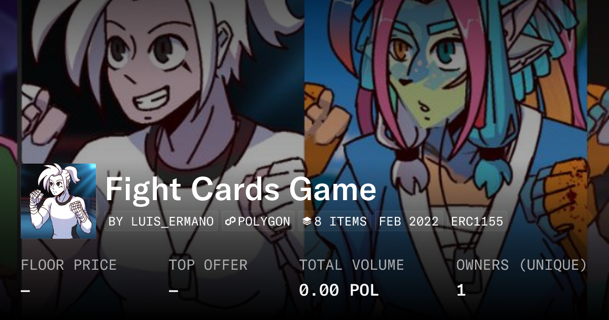 Fight Cards Game - Collection | OpenSea