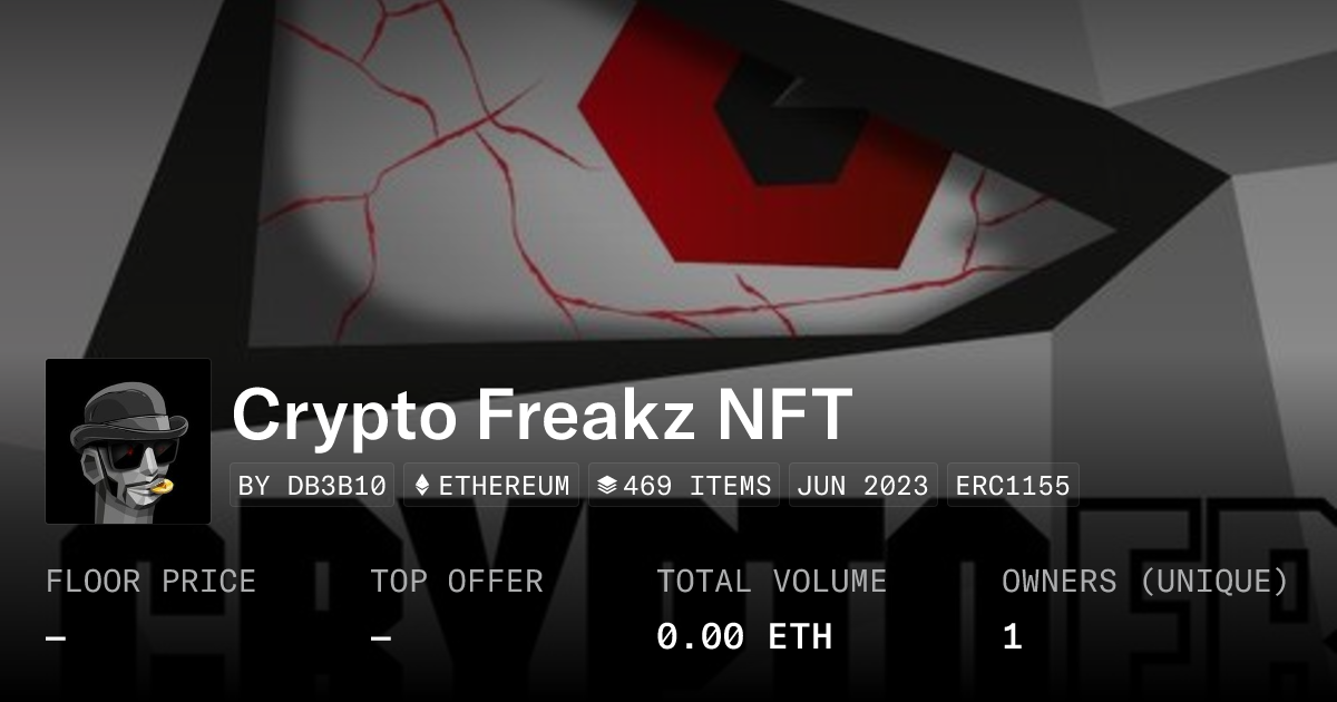 Crypto Freakz NFT - Collection | OpenSea