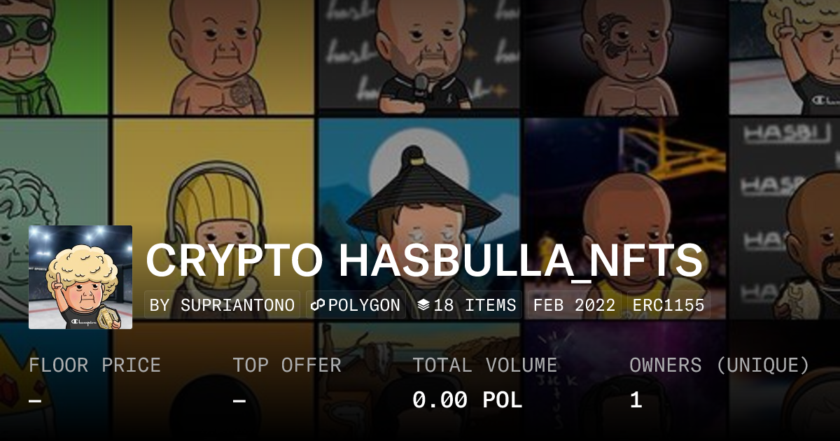 CRYPTO HASBULLA_NFTS - Collection | OpenSea
