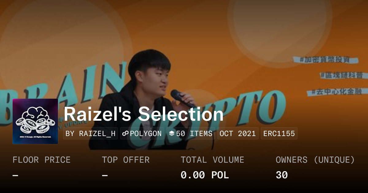 Raizel's Selection - Collection | OpenSea