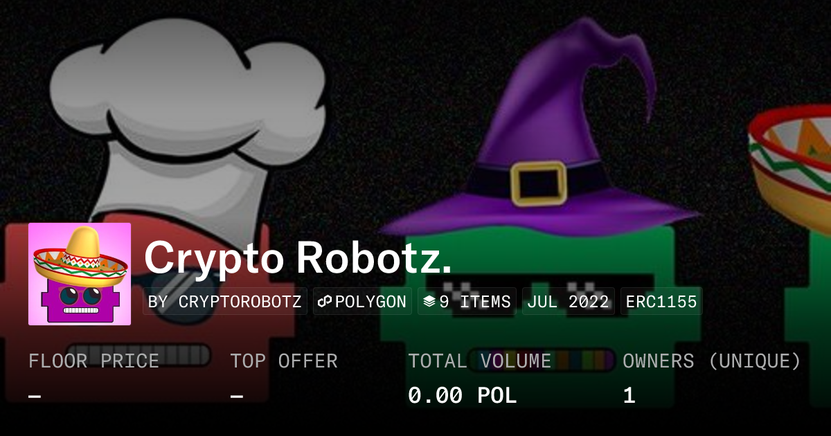 Crypto Robotz. - Collection | OpenSea