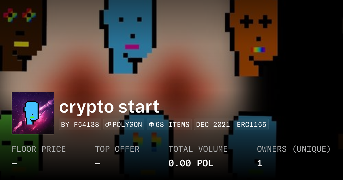 crypto start - Collection | OpenSea