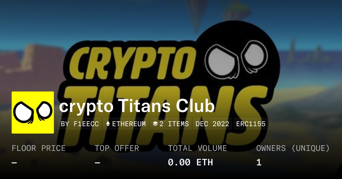 crypto Titans Club - Collection | OpenSea