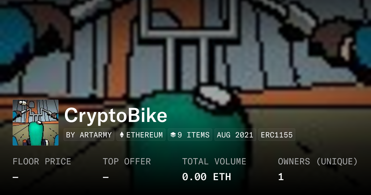CryptoBike - Collection | OpenSea