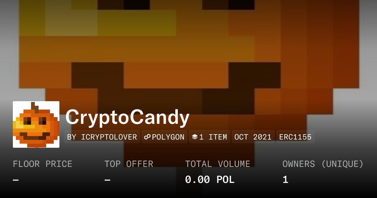 CryptoCandy - Collection | OpenSea