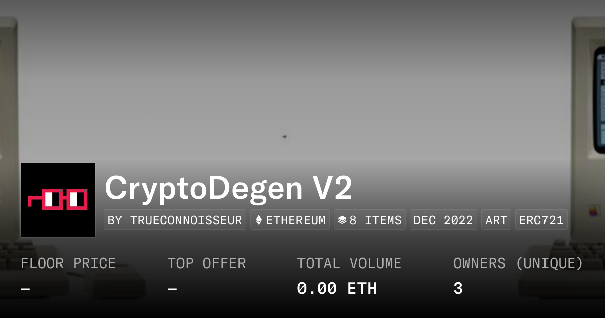 CryptoDegen V2 - Collection | OpenSea