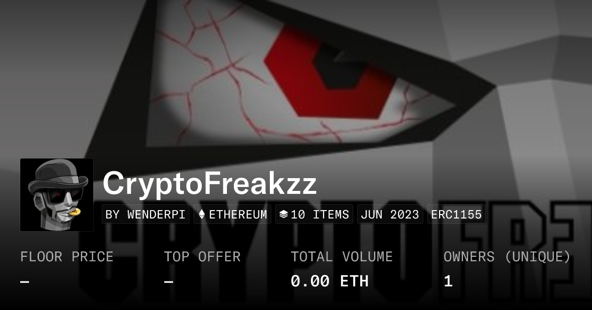 CryptoFreakzz - Collection | OpenSea