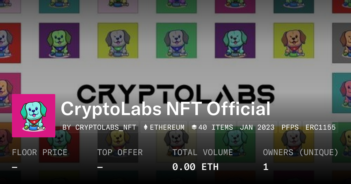 CryptoLabs NFT Official - Collection | OpenSea