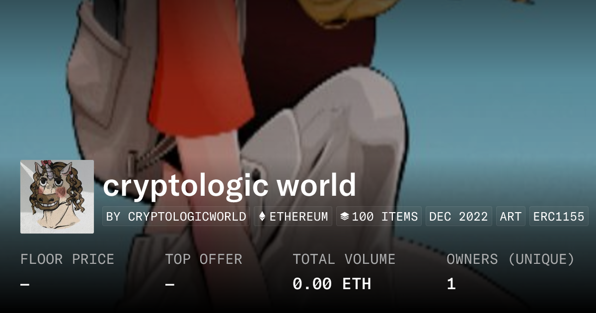 cryptologic world - Collection | OpenSea