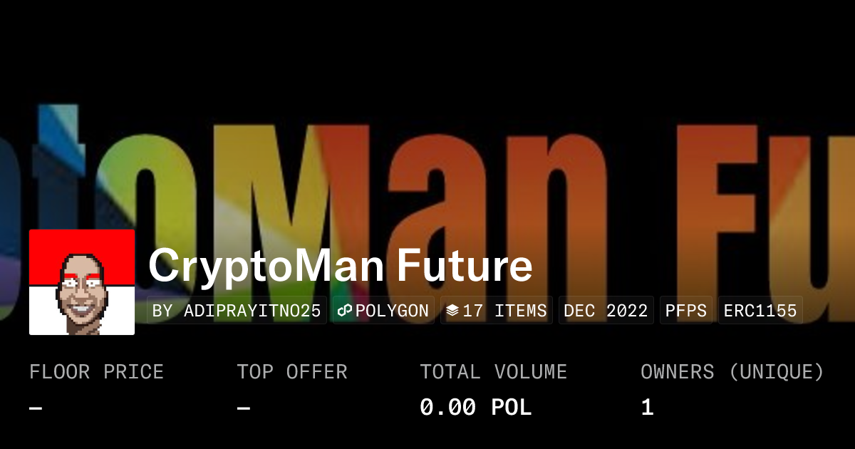 CryptoMan Future - Collection | OpenSea