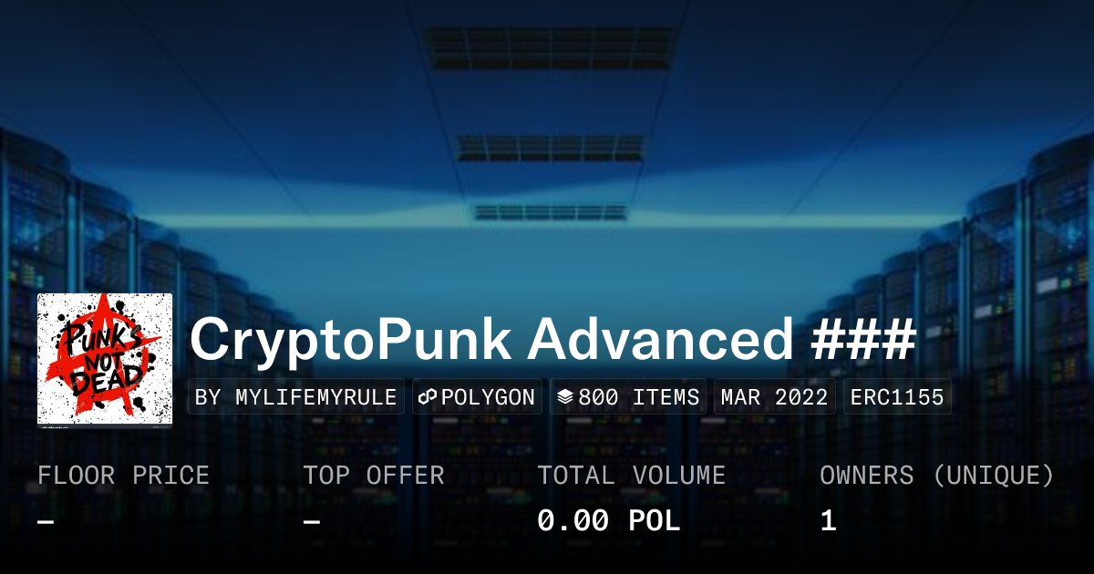 CryptoPunk Advanced ### - Collection | OpenSea