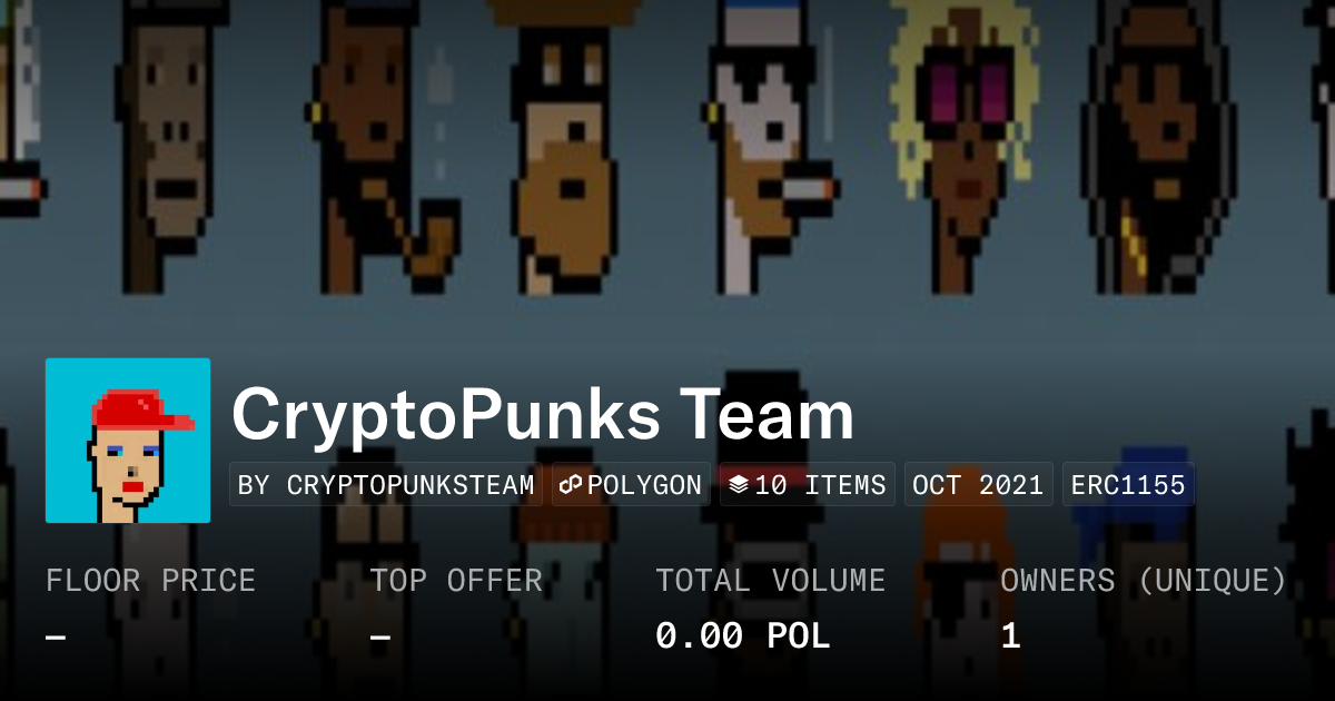 CryptoPunks Team - Collection | OpenSea