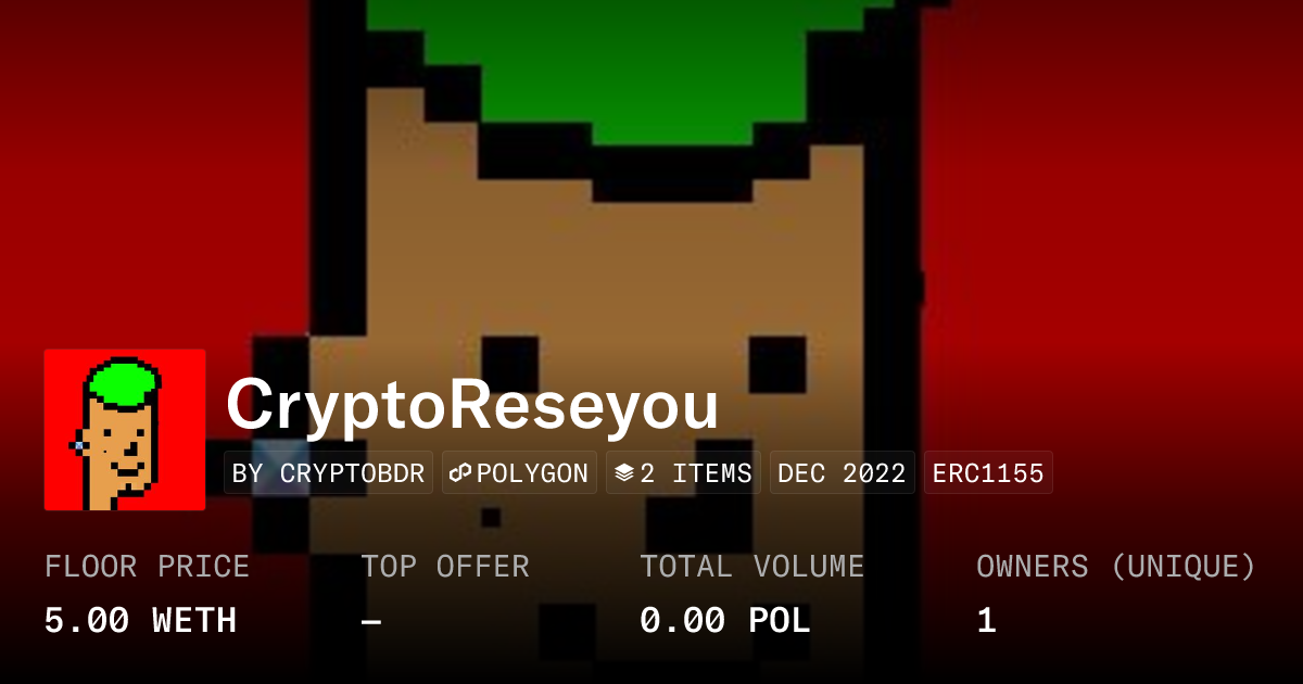 CryptoReseyou - Collection | OpenSea