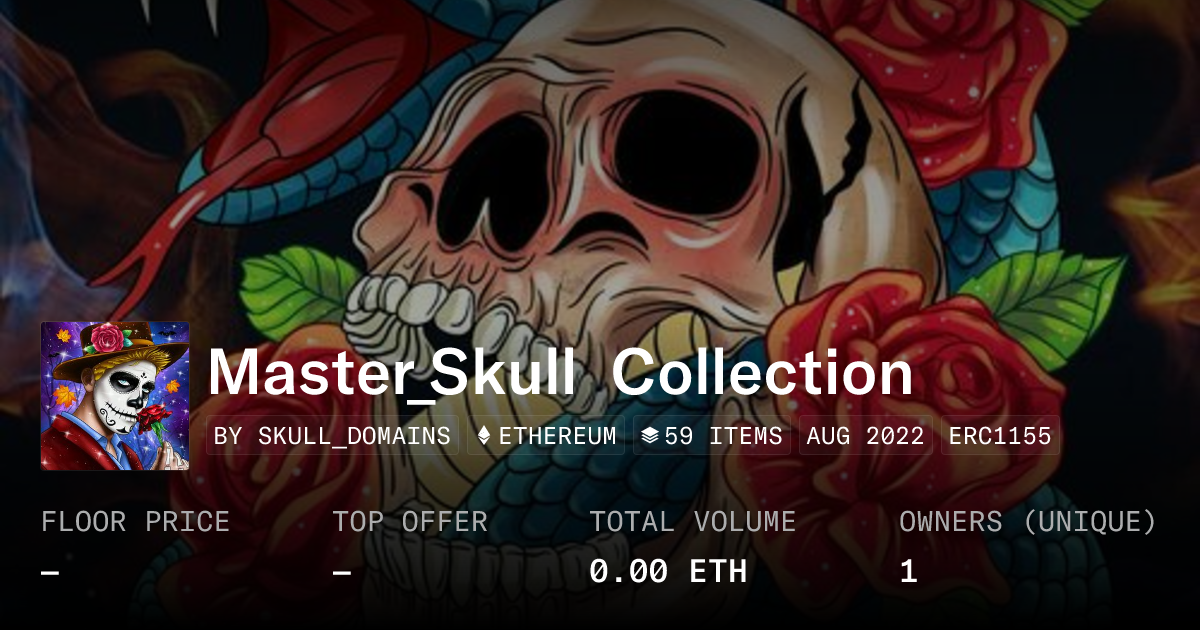 Master_Skull Collection - Collection | OpenSea