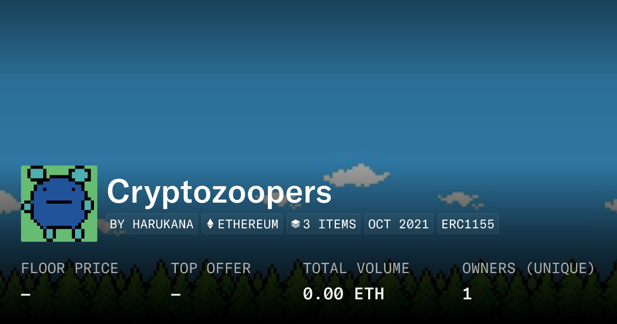 Cryptozoopers - Collection | OpenSea