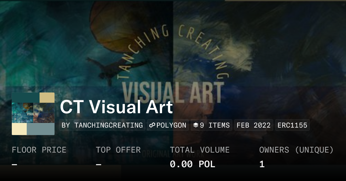 CT Visual Art - Collection | OpenSea