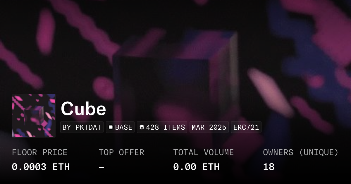 Cube - Collection | OpenSea