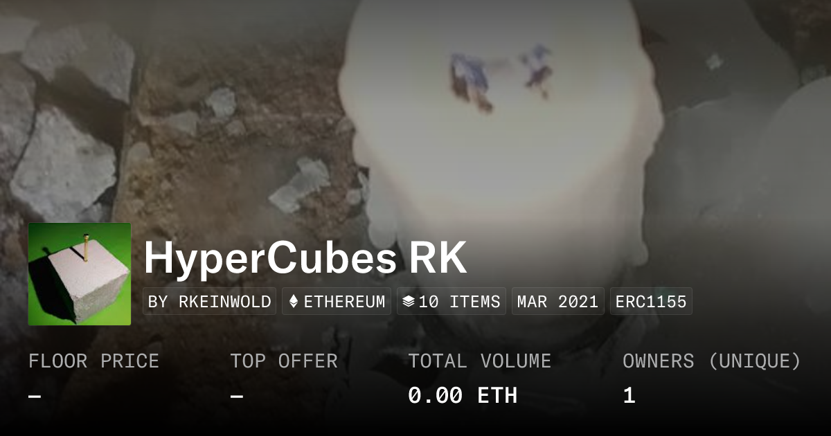 HyperCubes RK - Collection | OpenSea