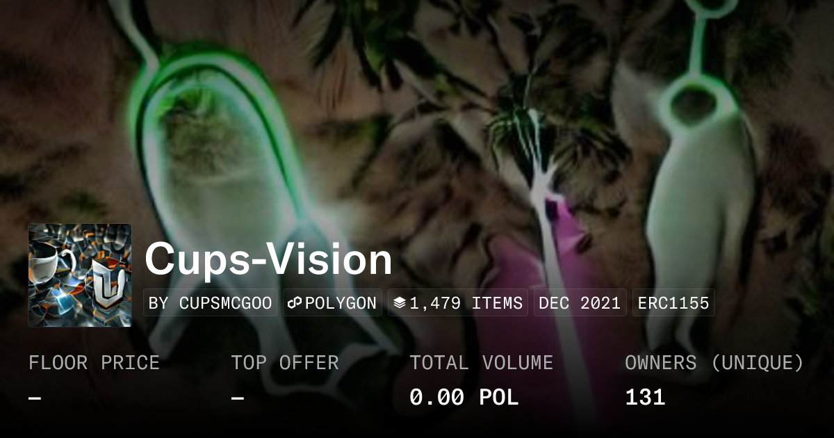 Cups-Vision - Collection | OpenSea