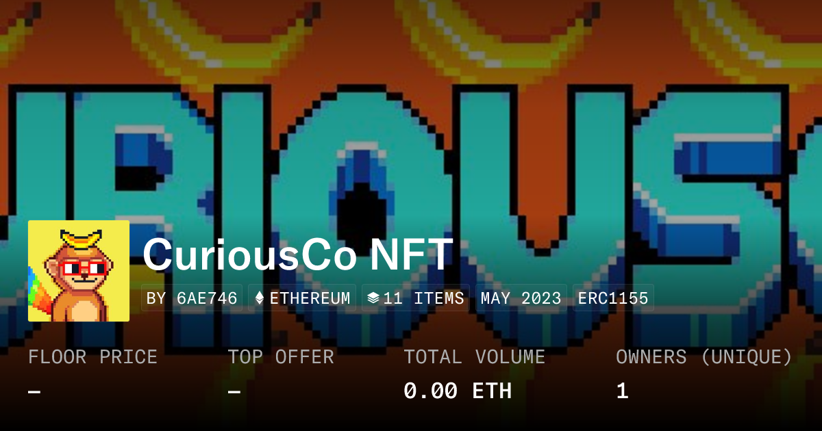 CuriousCo NFT - Collection | OpenSea