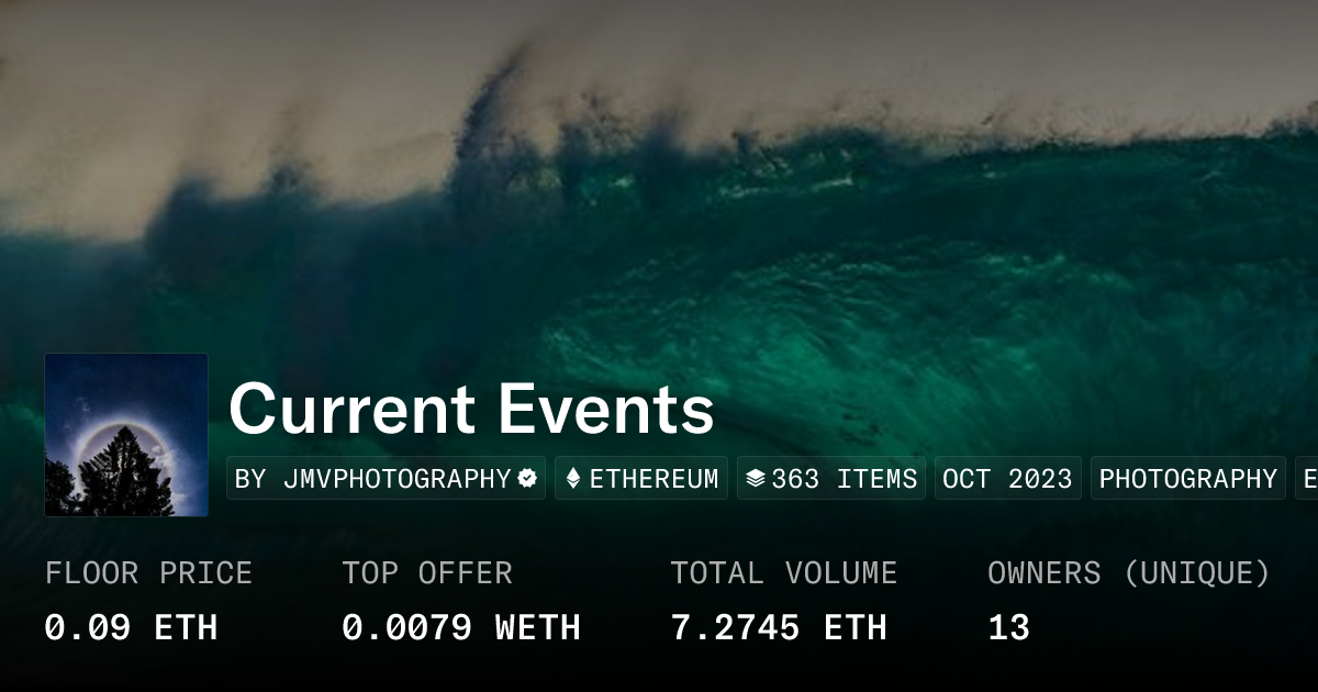 Current Events - Collection | OpenSea