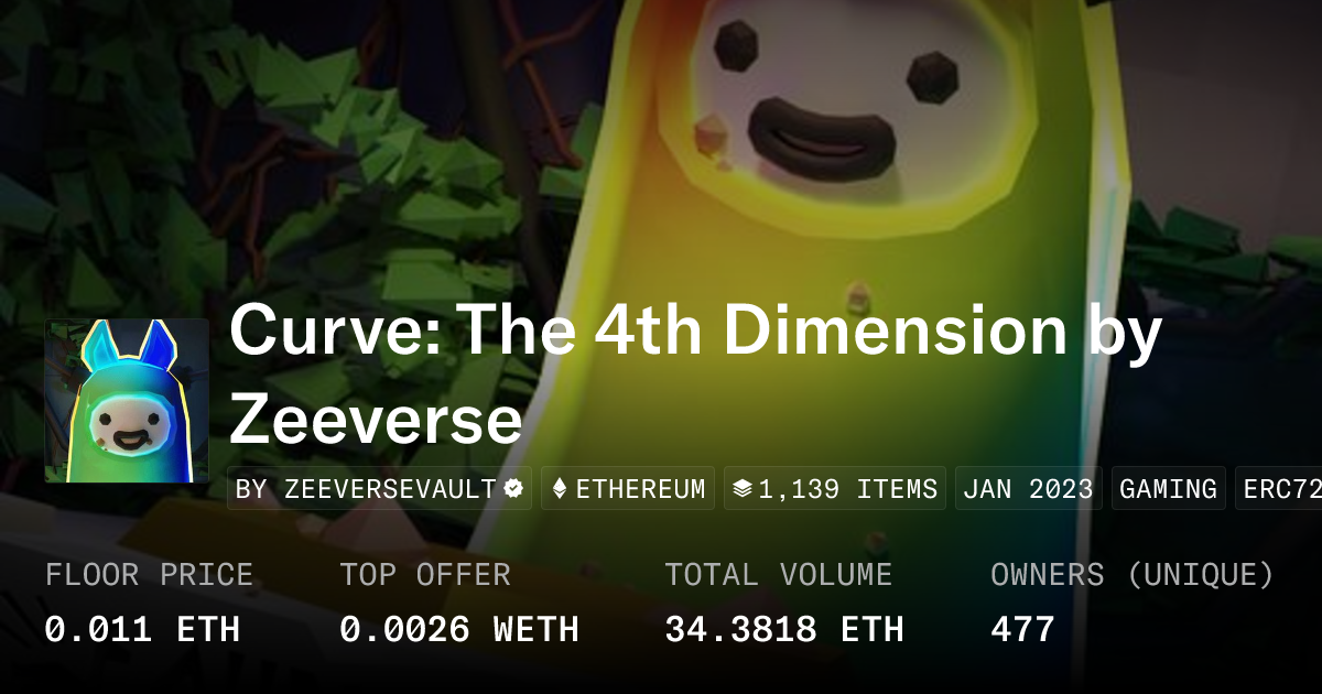 Curve: The 4th Dimension by Zeeverse - Collection | OpenSea
