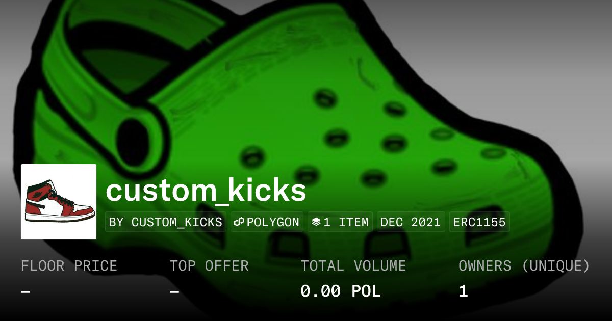 custom_kicks - Collection | OpenSea