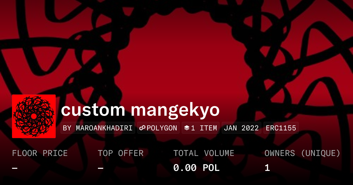 custom mangekyo - Collection | OpenSea