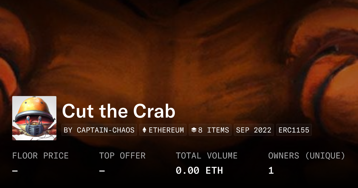 Cut the Crab - Collection | OpenSea