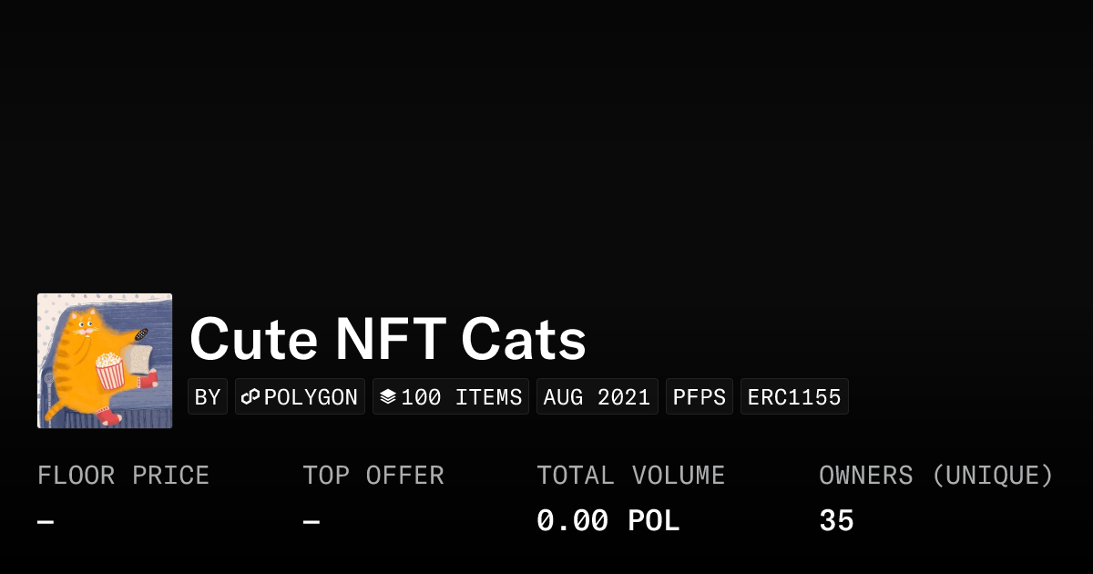 Cute NFT Cats - Collection | OpenSea