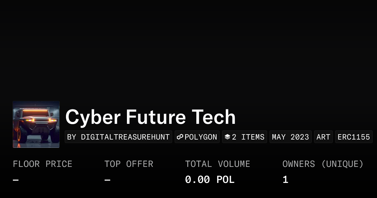 Cyber Future Tech - Collection | OpenSea