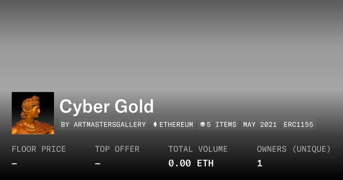 Cyber Gold - Collection | OpenSea