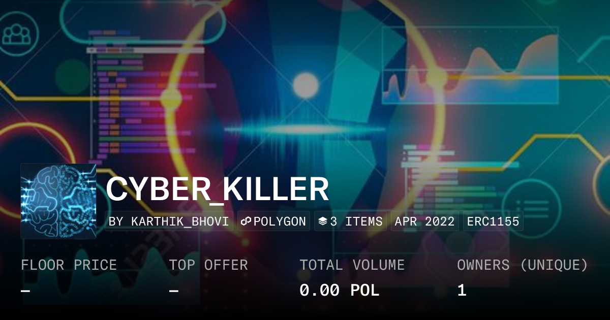CYBER_KILLER - Collection | OpenSea